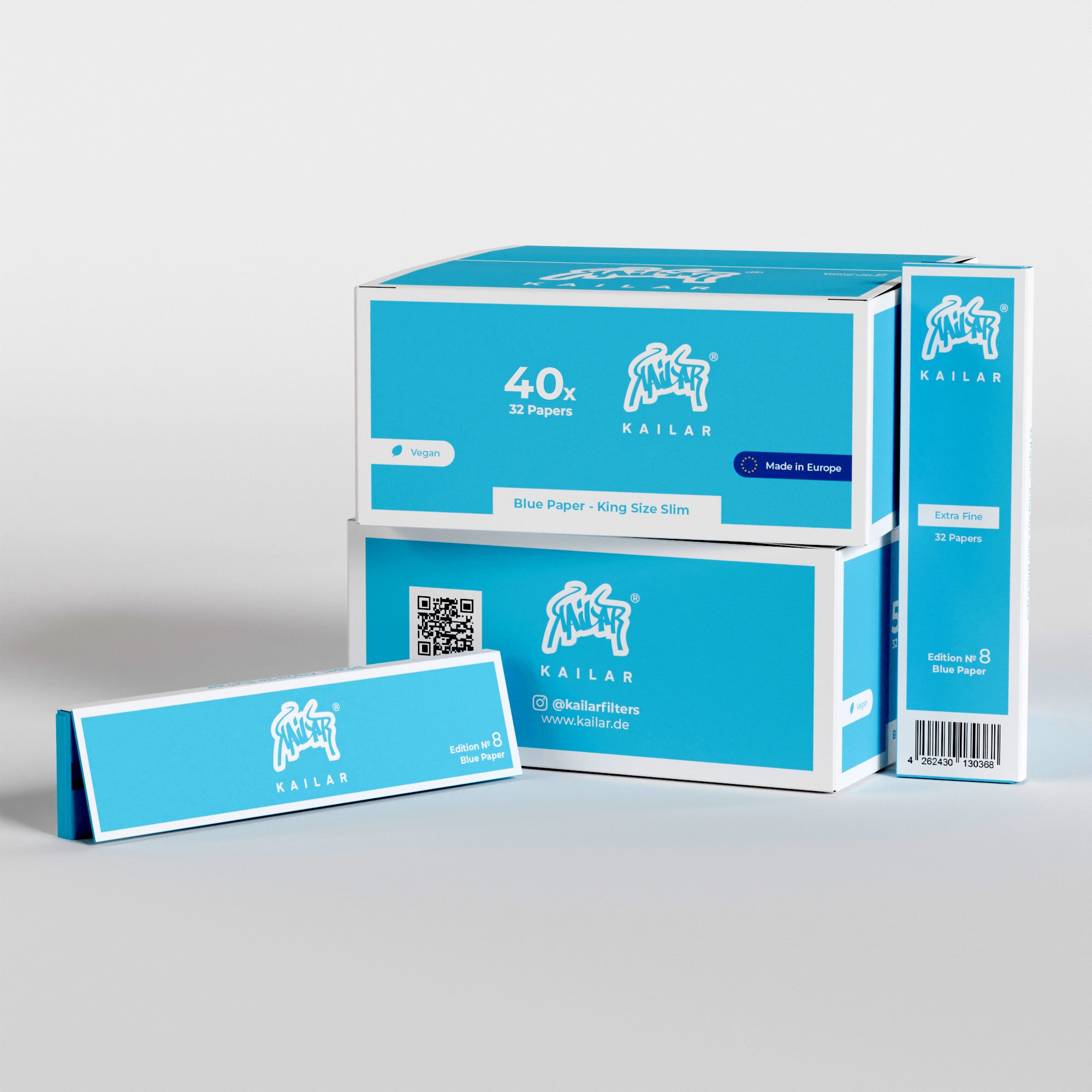 Kailar Blue King Size Slim Longpapers Edition 8 – Kailar Filters